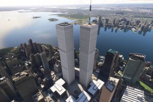 Twin Towers Mod: The Original World Trade Center Complex Scenery for MSFS