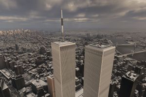 Twin Towers Mod: The Original World Trade Center Complex Scenery for MSFS