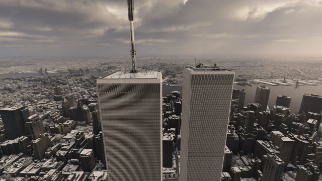 Twin Towers Mod: The Original World Trade Center Complex Scenery for MSFS