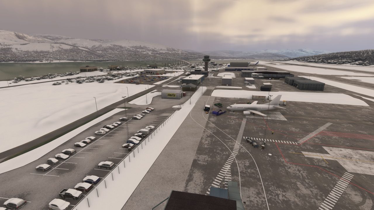 Tromsø Airport (ENTC) Scenery for MSFS