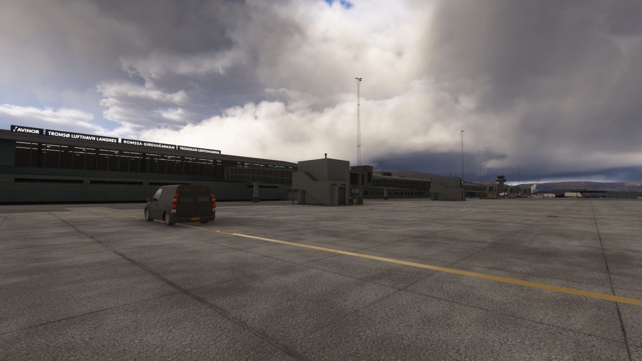 Tromsø Airport (ENTC) Scenery for MSFS