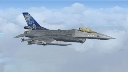 AS F-16AM 349SQN for FSX