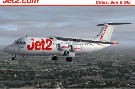 FedEx BAe 146-300 QT for FS2004