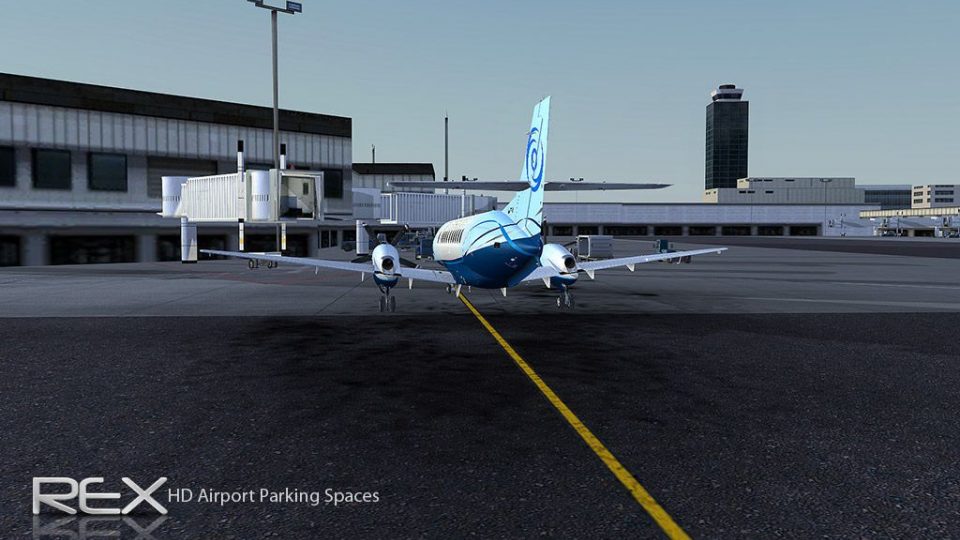High Definition Airport Parking & Jetways for FSX