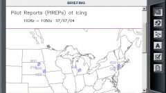 Aviation Weather Information System for FS2004