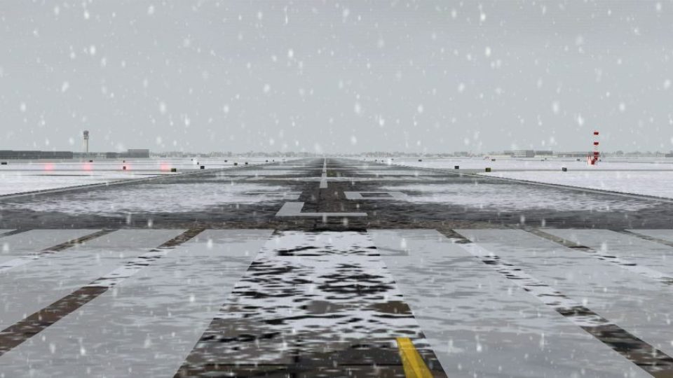 Realistic Snow/Ice Runways for FS2004