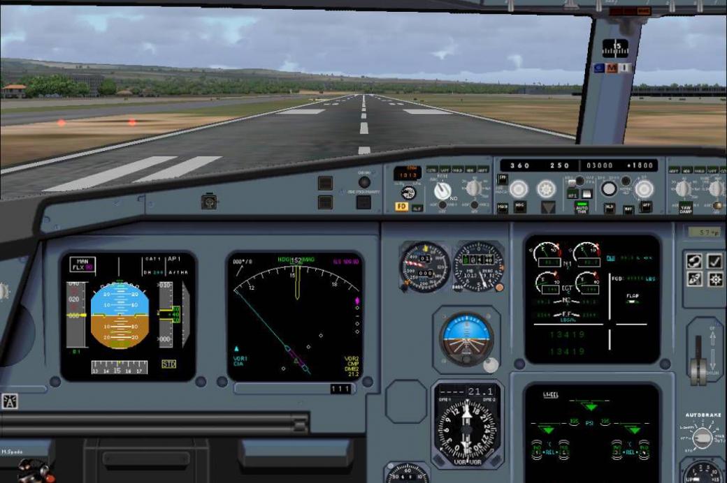 Airbus A320 Panel for FS2004