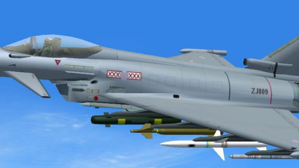 Eurofighter Typhoon for FS2004