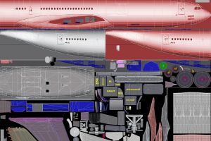 Paint Kit For Tom's Airbus A333/A343 for FSX