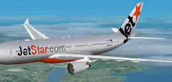 Jetstar Airbus A330-200 Silver Livery for FSX
