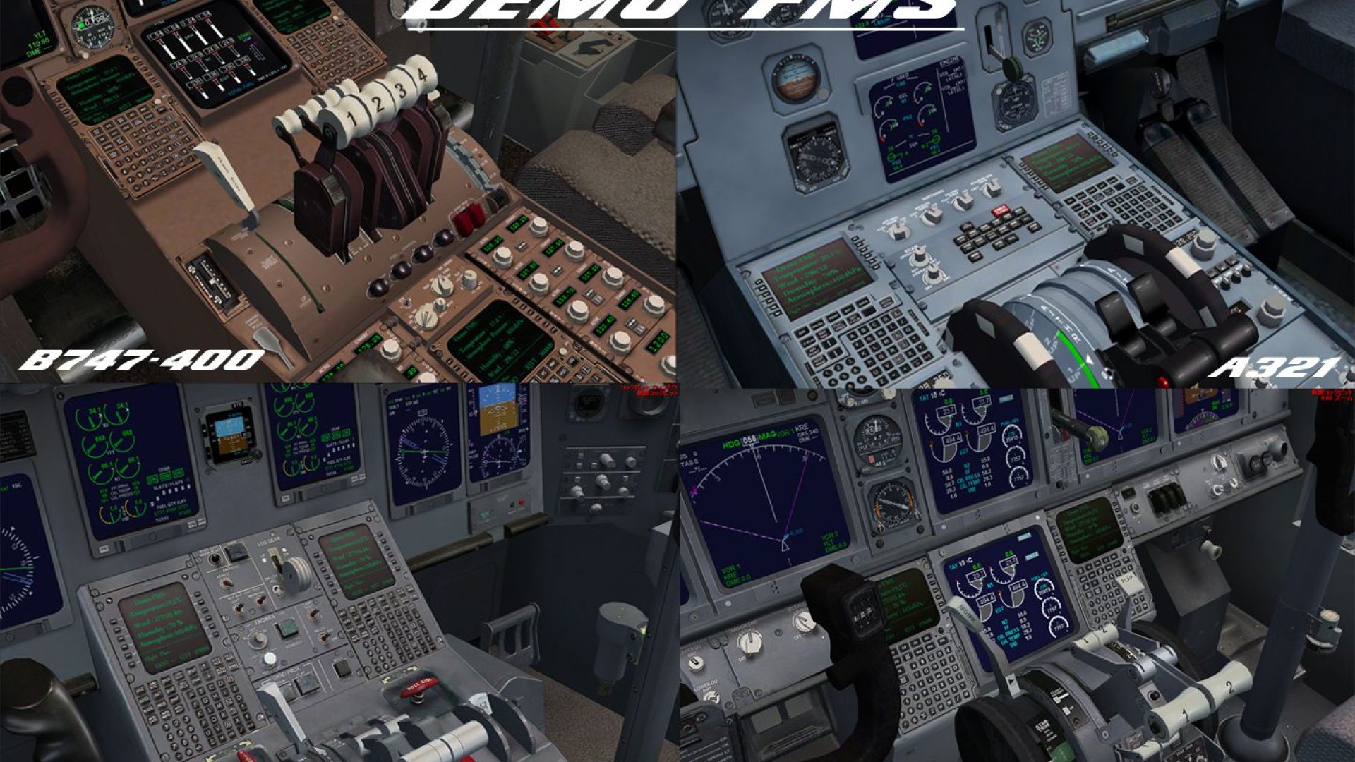 Demo FMS Repaint for FSX