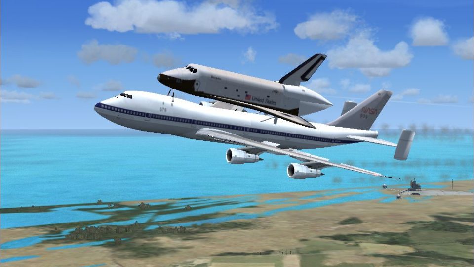 NASA SCA Boeing 747-123 for FSX