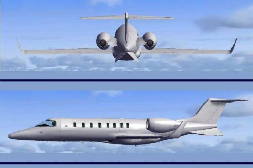 Lear 45 for FS2004