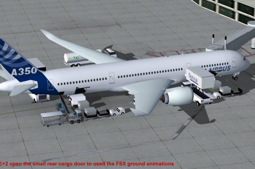 Lufthansa Airbus A350 for FSX