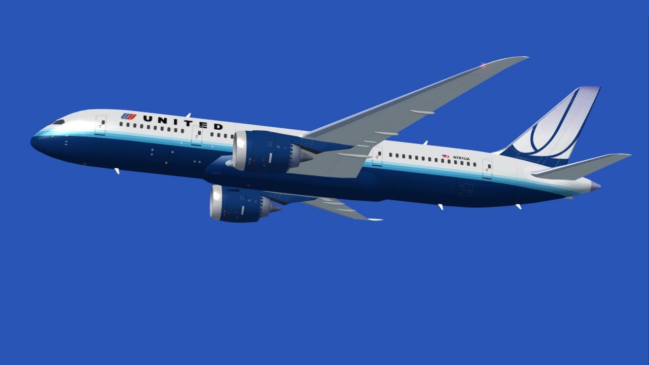 United Airlines Boeing 787-8 for FSX