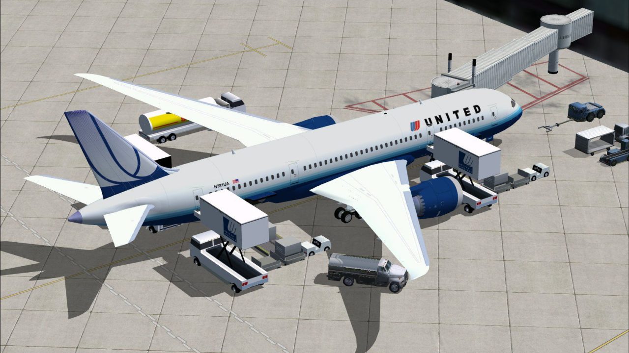 United Airlines Boeing 787-8 for FSX