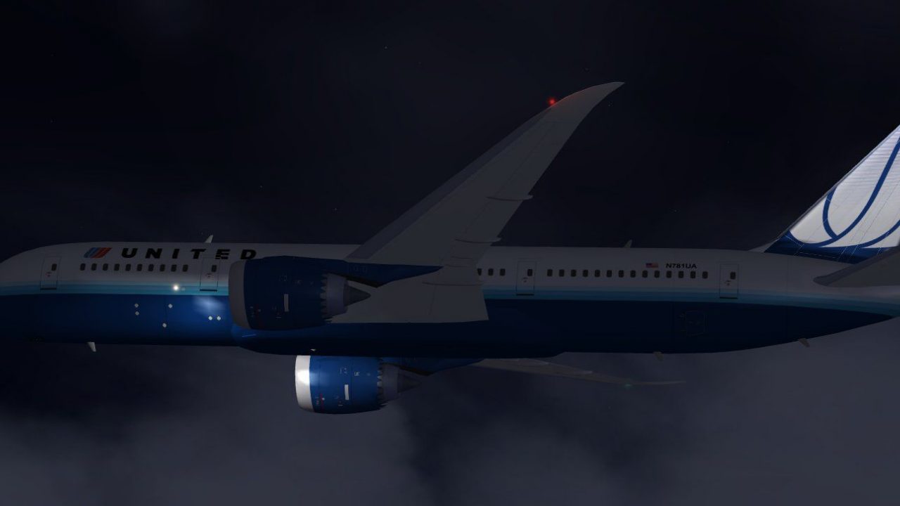 United Airlines Boeing 787-8 for FSX