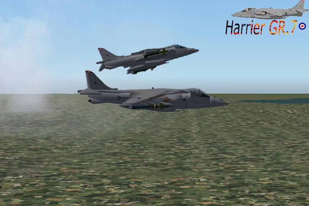 BAe Harrier Jump Jet GR.7 for FSX