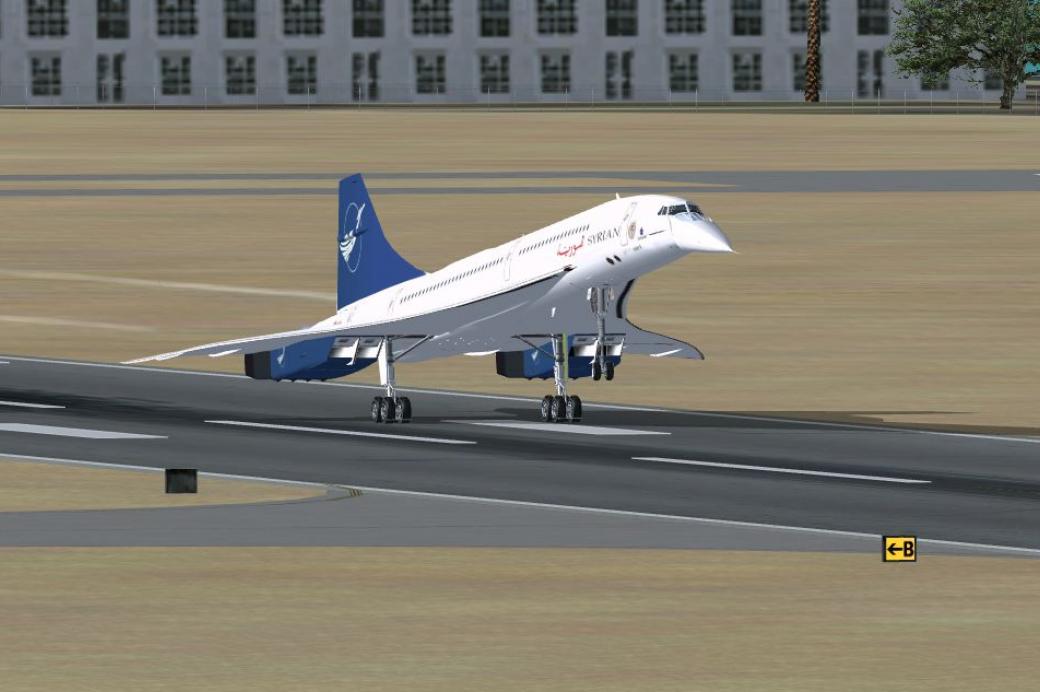 Aerospatiale Concorde BA, AF, SA for FSX