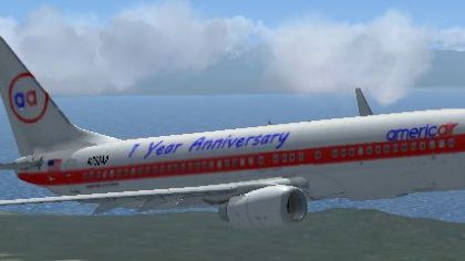 AmericAir Boeing 737 for FSX
