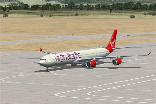 Virgin Atlantic Airbus A380 Repaint for FSX