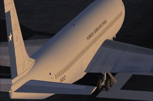 Boeing 707 Panel for FS2004