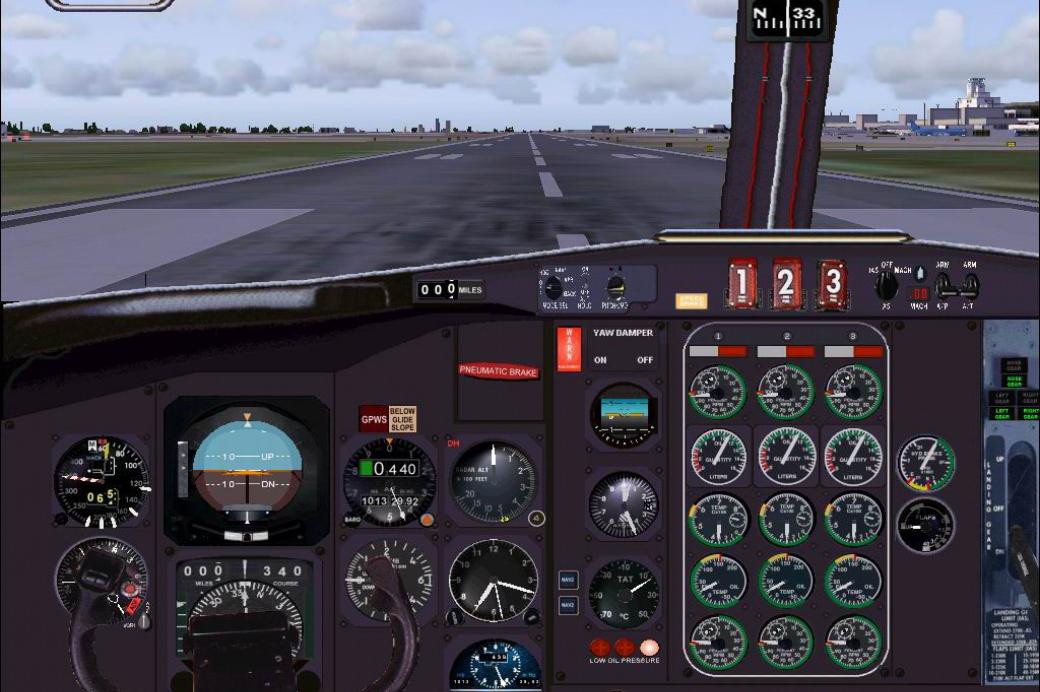 Boeing 767 Panel for FSX