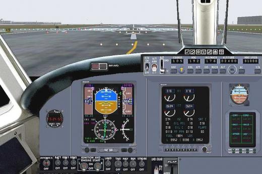 Glass Cockpit Mini Panel for FSX