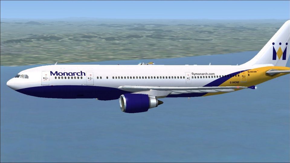 Monarch Airbus A300B4-605R for FSX