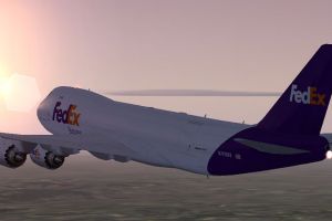FedEx Express Boeing 747-8F for FSX