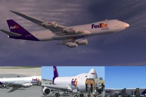 FedEx Express Boeing 747-8F for FSX