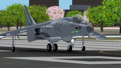 McDonnell-Douglas/Boeing Harrier II PLUS for FS2004