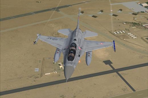 Lockheed Martin F-16D for FSX
