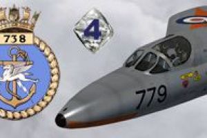Hawker Hunter 738 NAS "Rough Diamonds" for FSX