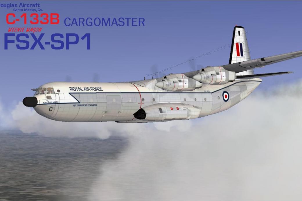 Douglas C-133 Cargomaster 1.0.1 for X-Plane