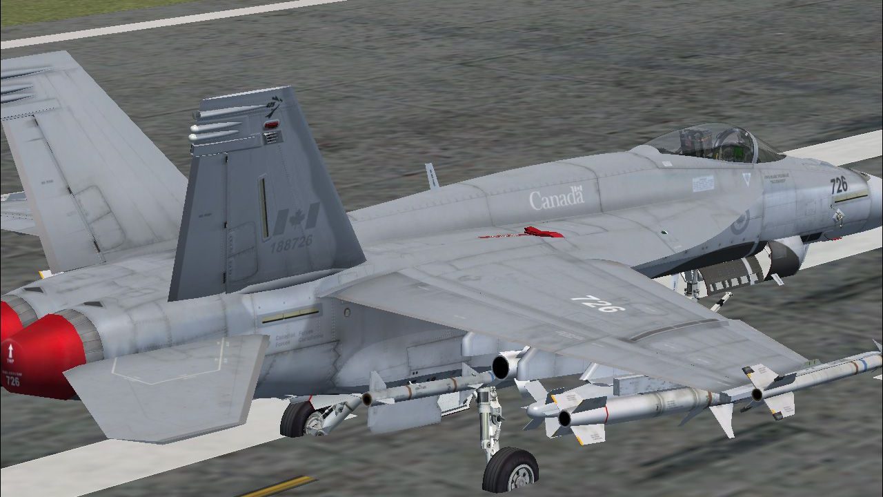 CAF F/A-18 for FSX
