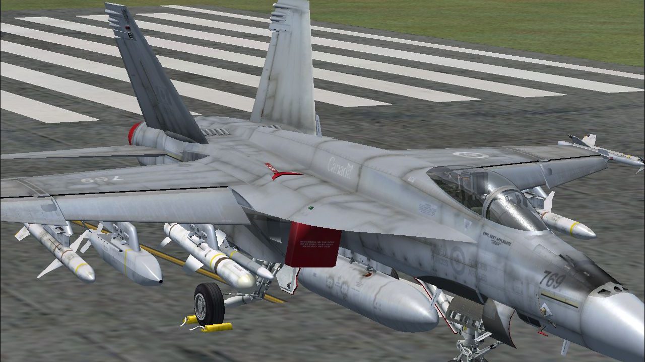 CAF F/A-18 for FSX