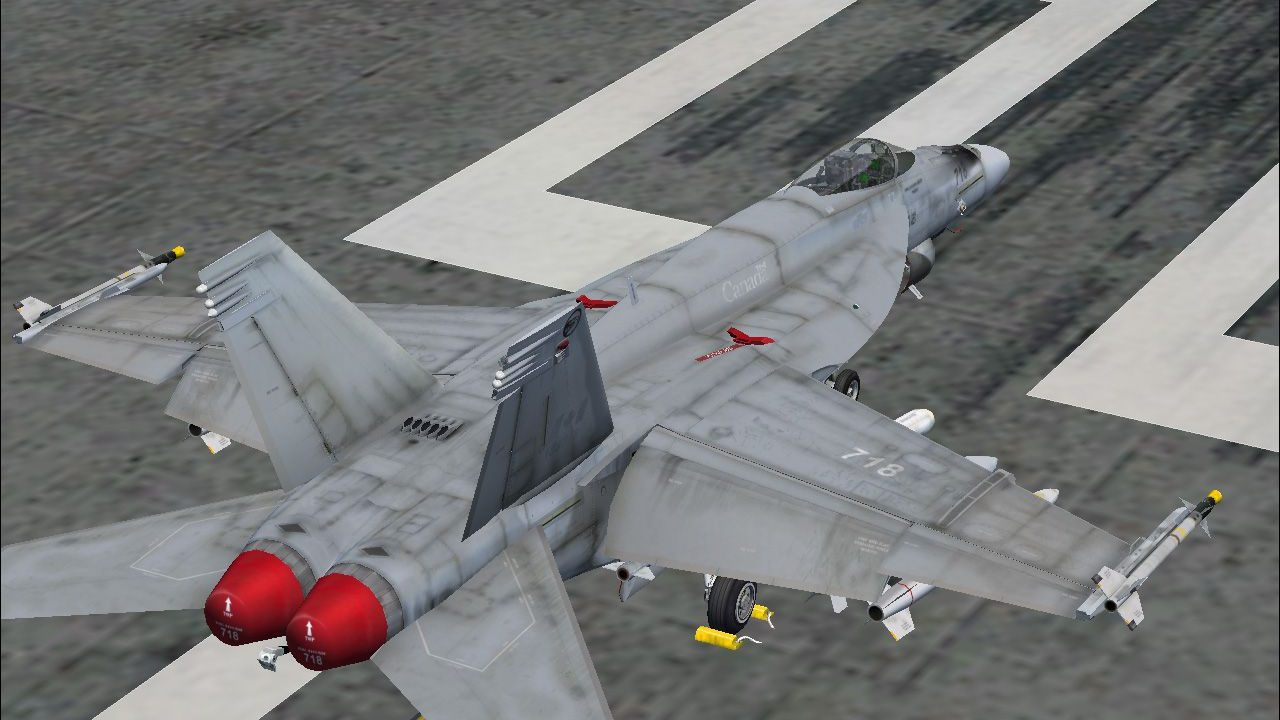 CAF F/A-18 for FSX