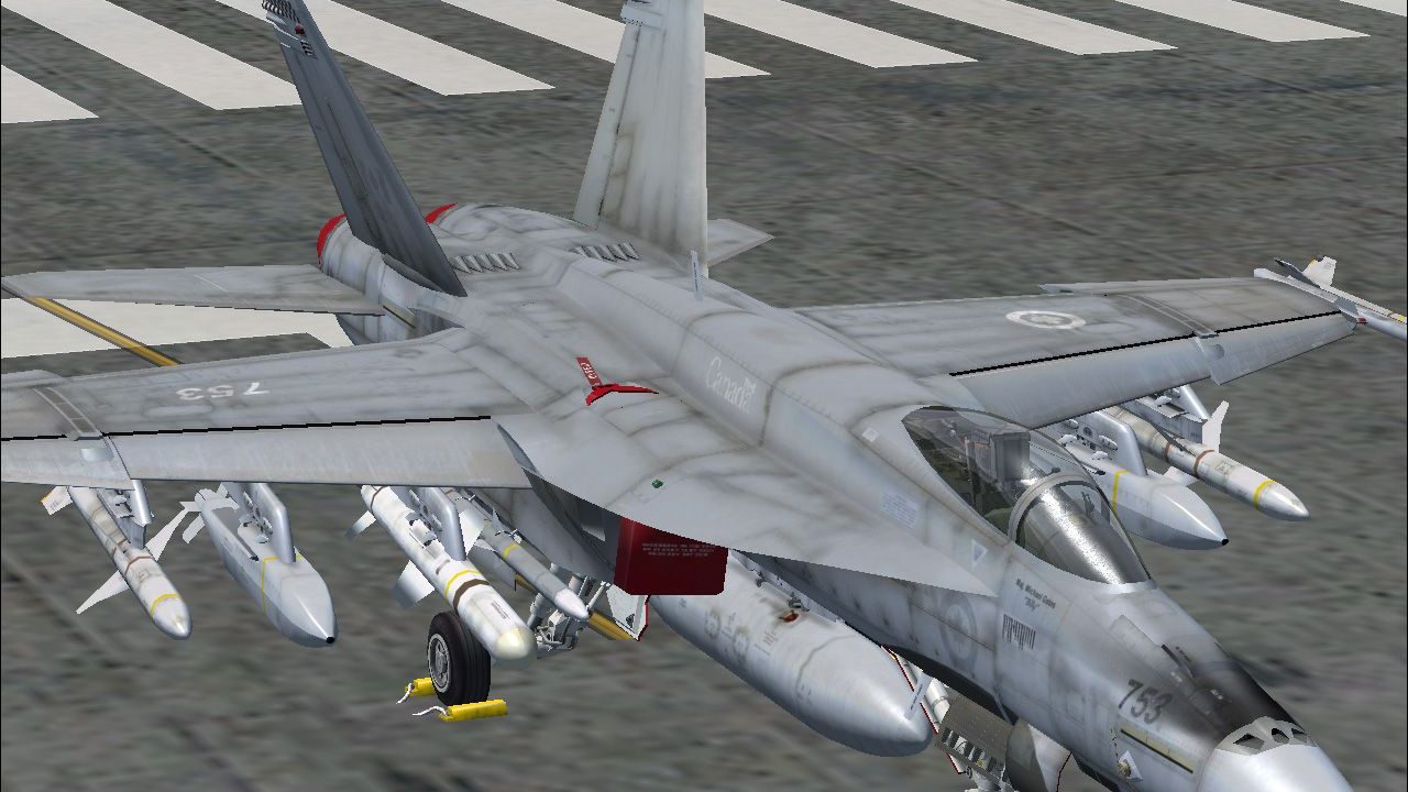 CAF F/A-18 for FSX
