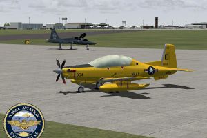 US Navy T-6/A Texan II Advanced for FSX