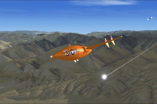 US Navy Grumman F9F Panther Drone for FSX