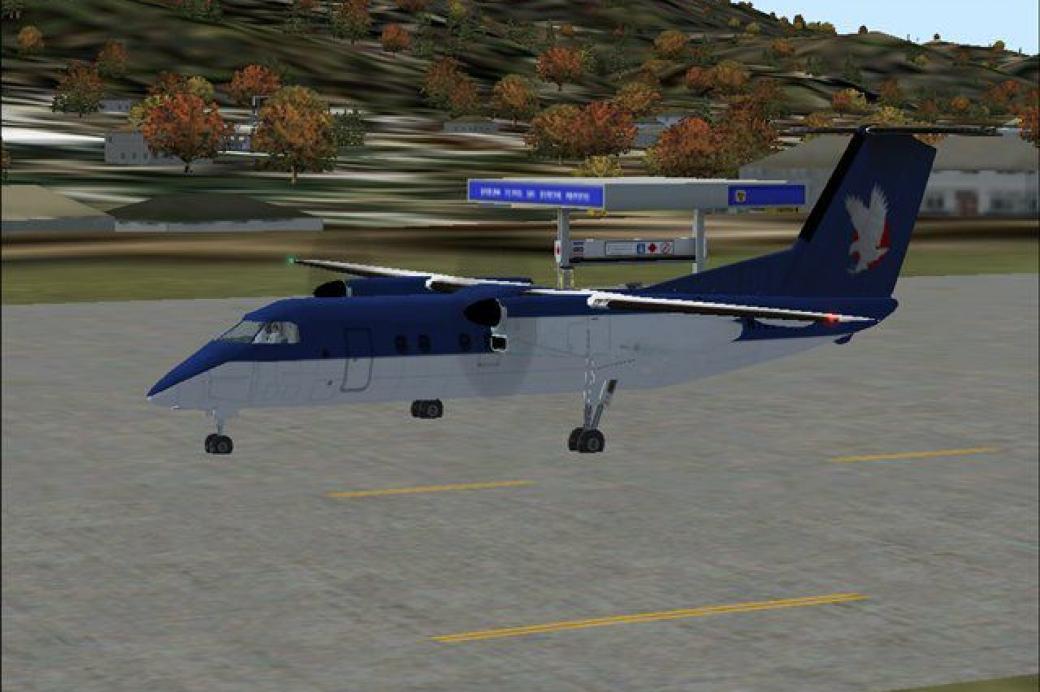 DeHavilland Dash 8-100 for FSX