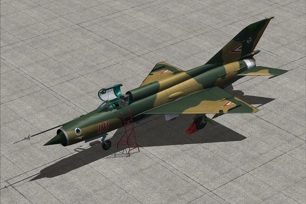 Hungarian Air Force MiG-21MF for FSX