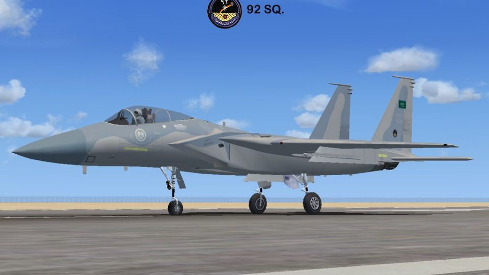 Royal Saudi Air Force F-15S for FSX