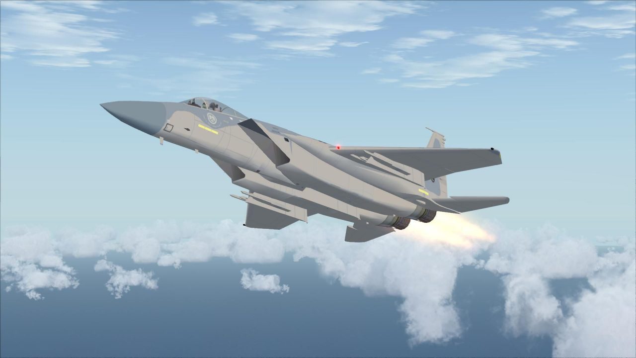 Royal Saudi Air Force F-15S for FSX