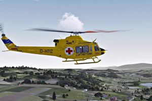 ADAC-Luftrettung Bell 412 for FSX
