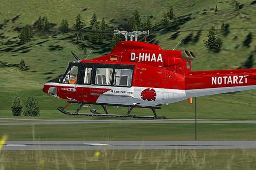 ADAC-Luftrettung Bell 412 for FSX