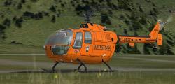 German Luftrettung Bo 105 for FSX