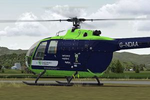 Great Western Air Ambulance Bo 105 for FSX