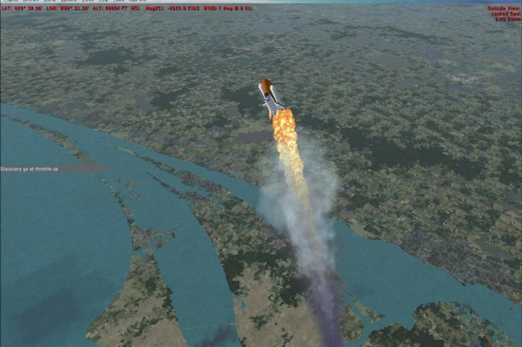 Space Shuttle Mission Simulator Demo